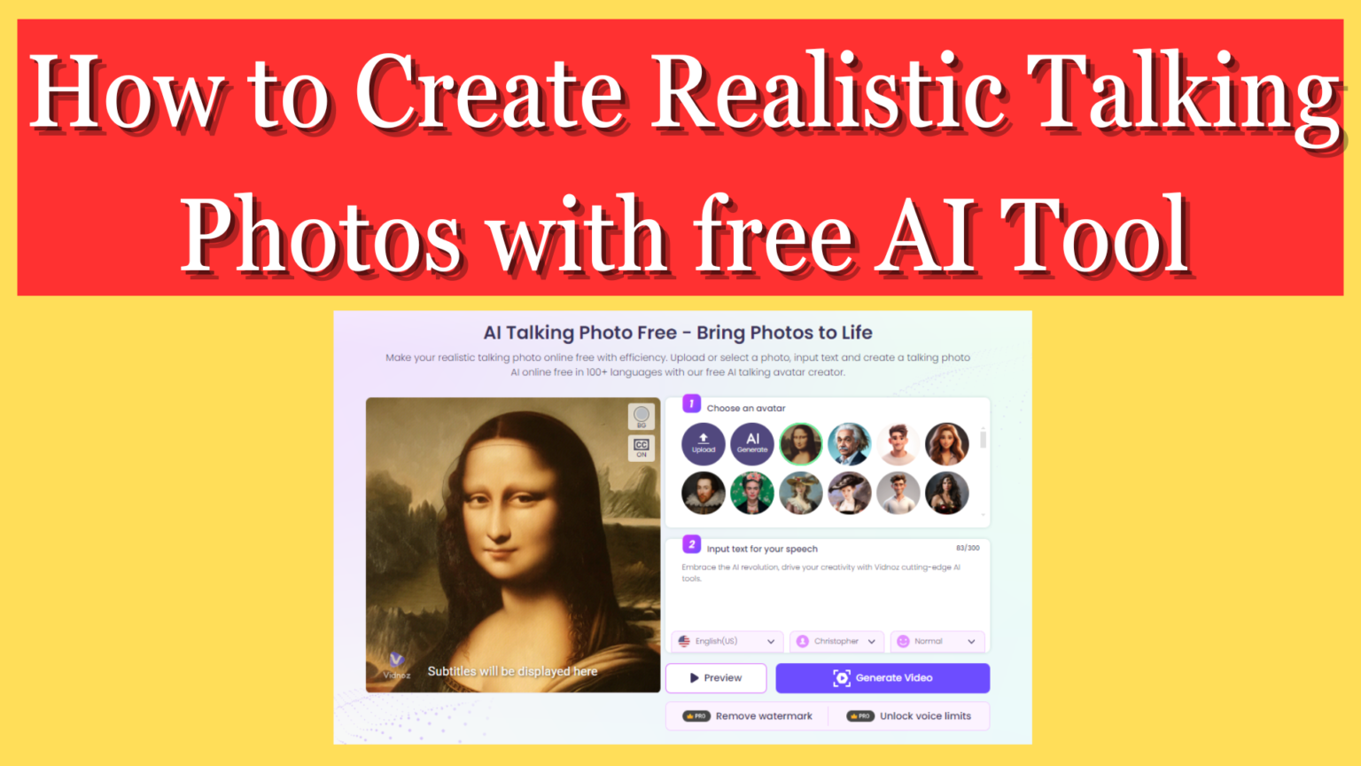 How to Create a Realistic Talking Photos with free AI Tool – AI Discoveries