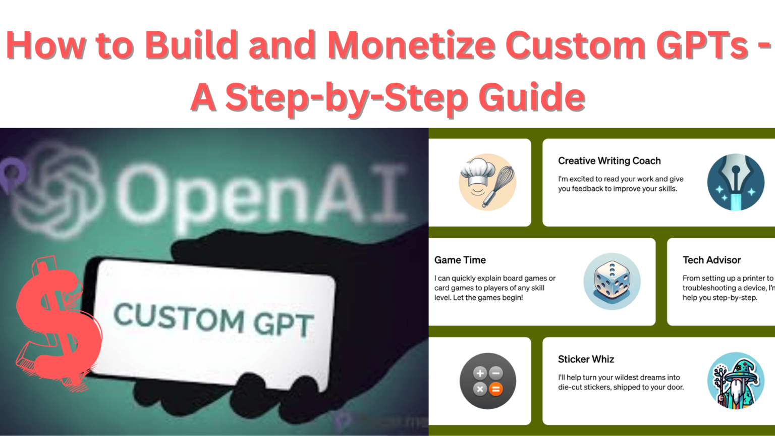 How to Build and Monetize Custom GPTs – A Step-by-Step Guide – AI Discoveries