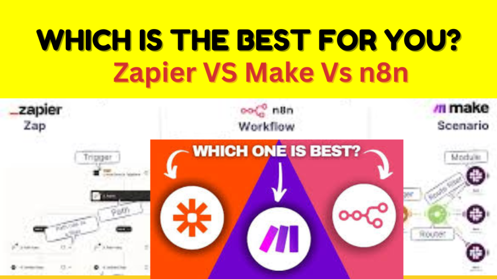 Zapier vs Make vs n8n: Which is the Best for You as a Beginner? – AI Discoveries