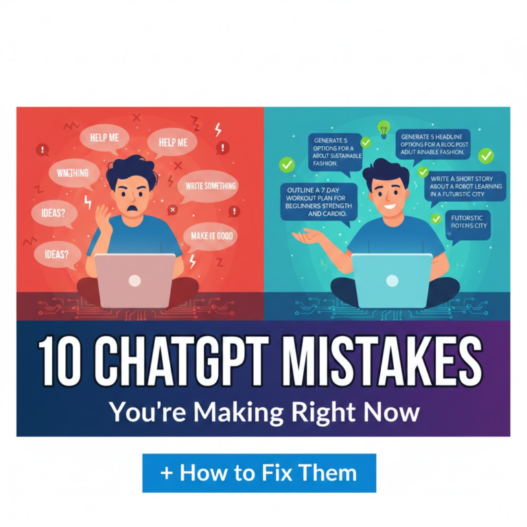 10 Mistakes You’re Making When Using ChatGPT (and How to Fix Them) – AI ...