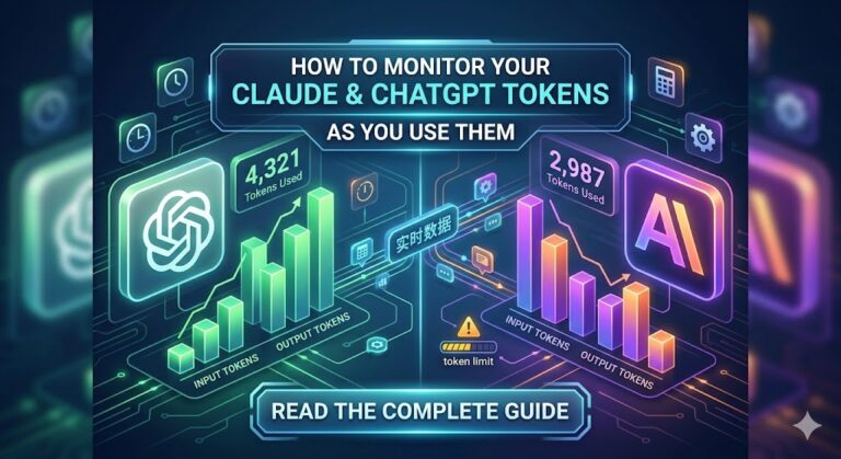 How to Monitor Your Claude and ChatGPT Tokens as You Use Them – AI ...